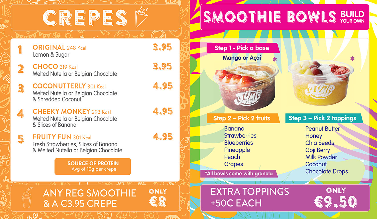 Smoothies | Smoothies Cork | Smoothies Ireland | Jump